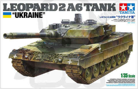 Battle-Models > 1:35 Tamiya 25207 Leopard 2 A6 Tank Ukraine